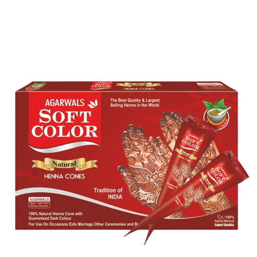 Instant Heena Colour Mehndi Cone - Agarwal Herbal Products